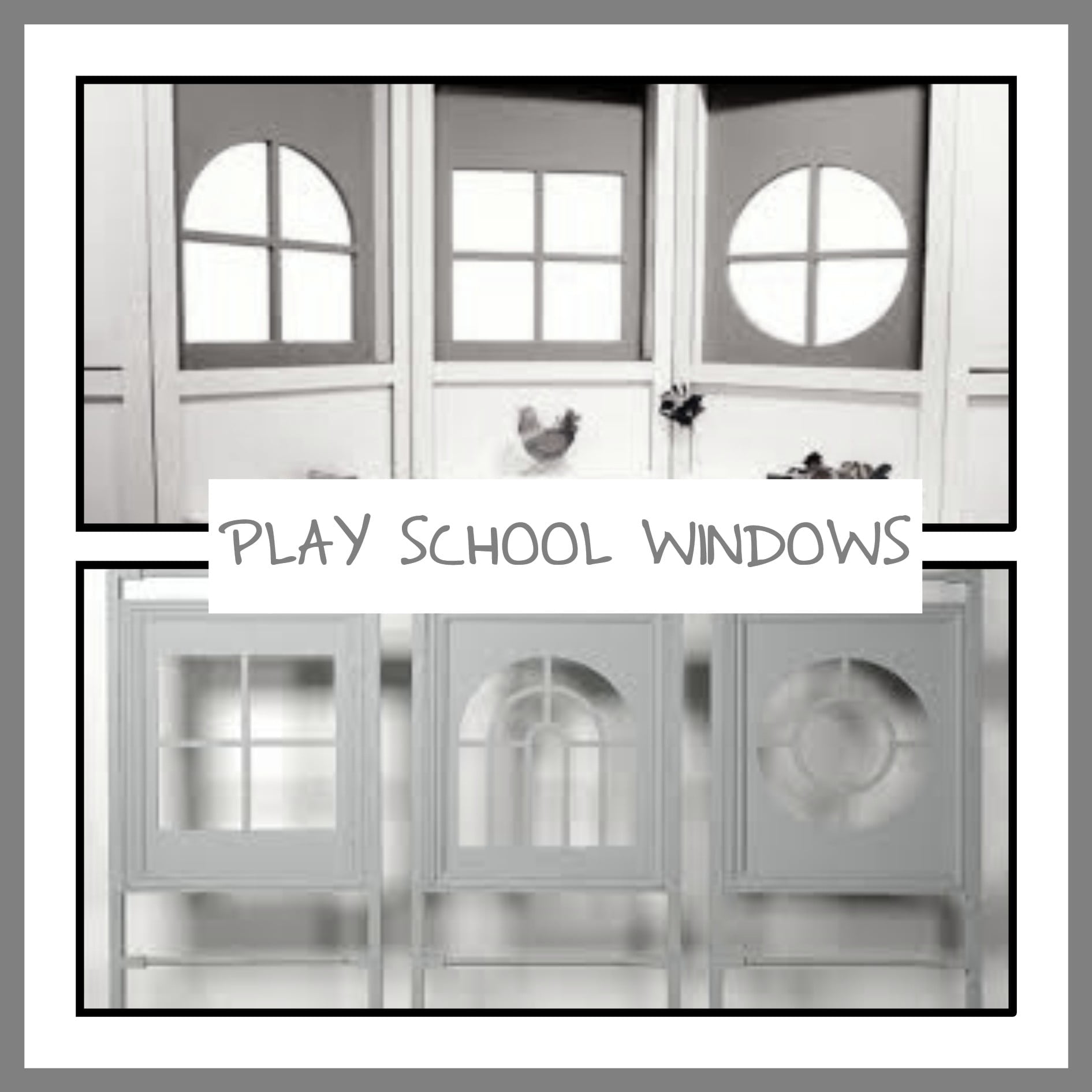 Play School Windows - BUTTERFLO KIDS